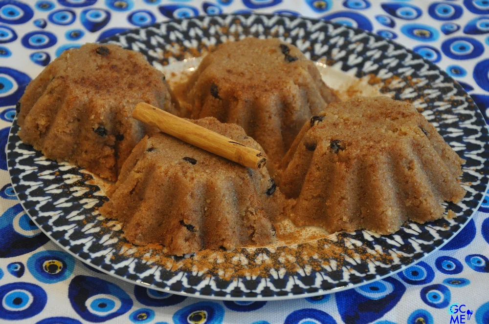 Greek Semolina Halva with Honey Made Easy — Greek Cooking Made Easy