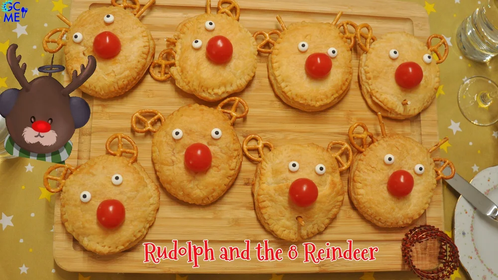 A short Christmas Story and Greek Cheese Pies "Reindeer" — Greek ...
