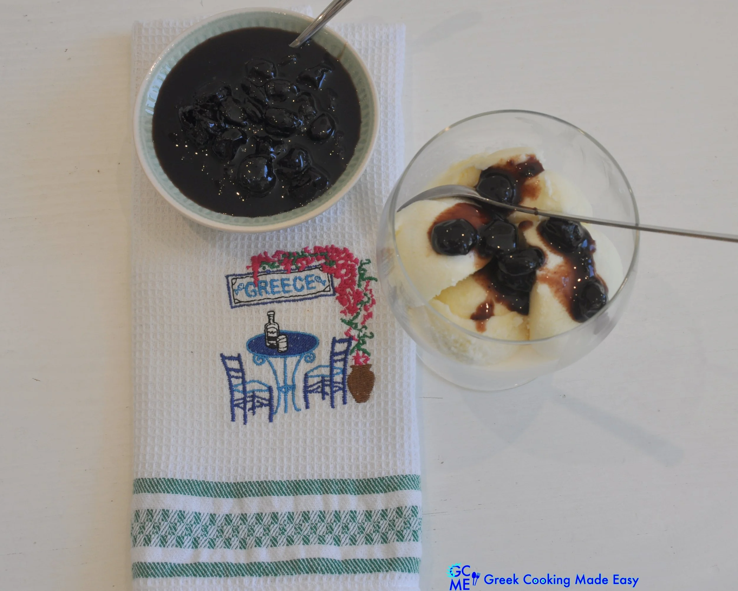 Homemade Greek Kaimaki Ice Cream without ice cream machine — Greek ...