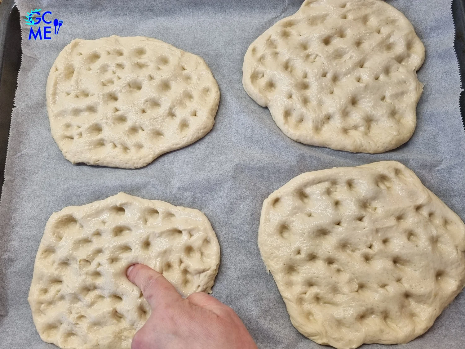 How to make Greek Lagana Flatbread with Tahini (no oil) — Greek Cooking ...