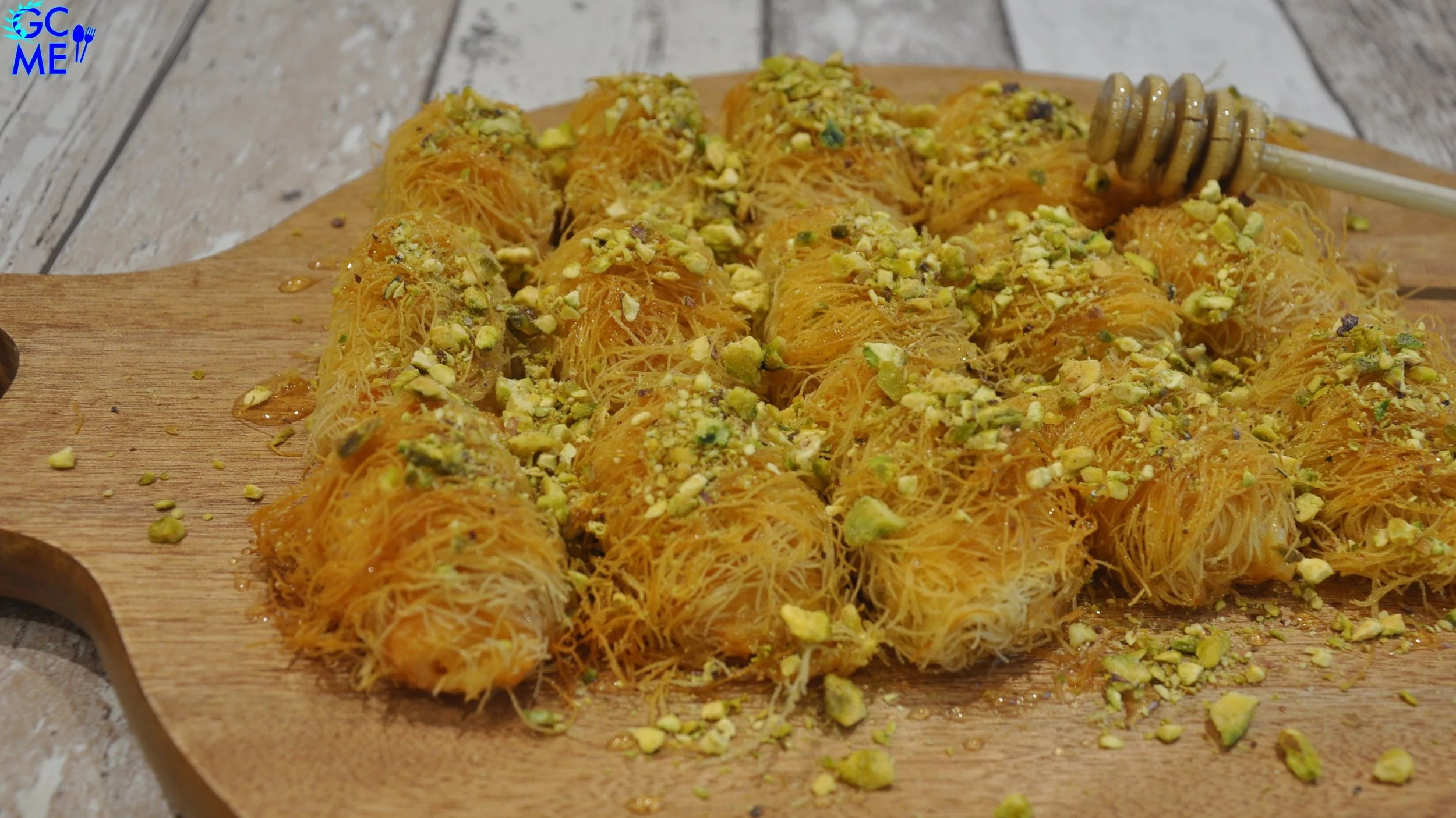 Greek Savory Kadaifi or Kataifi Rolls with Cheese and Honey — Greek ...