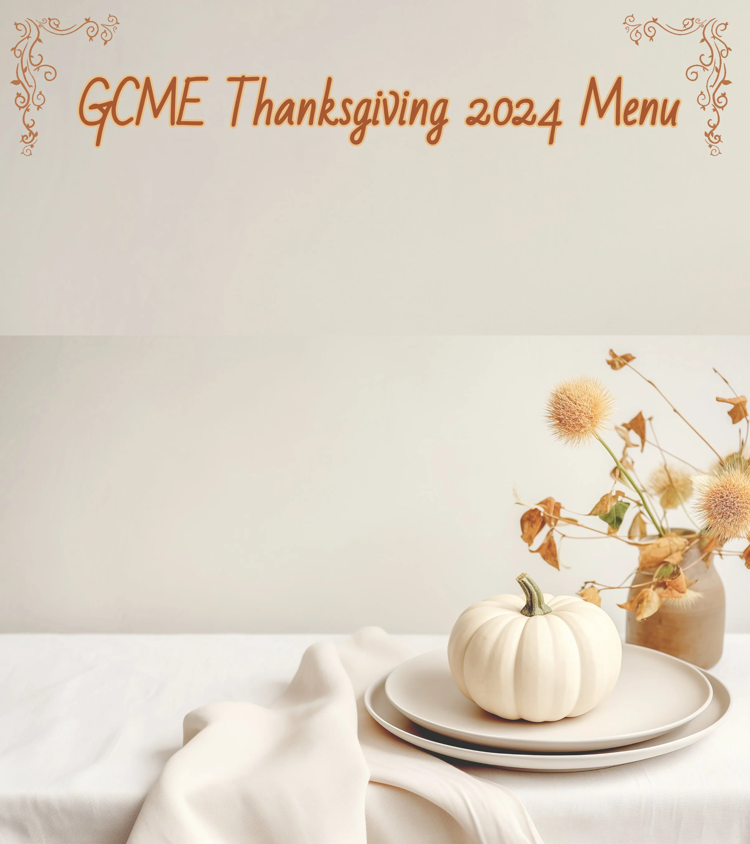 Thanksgiving Menu 2024 — Greek Cooking Made Easy