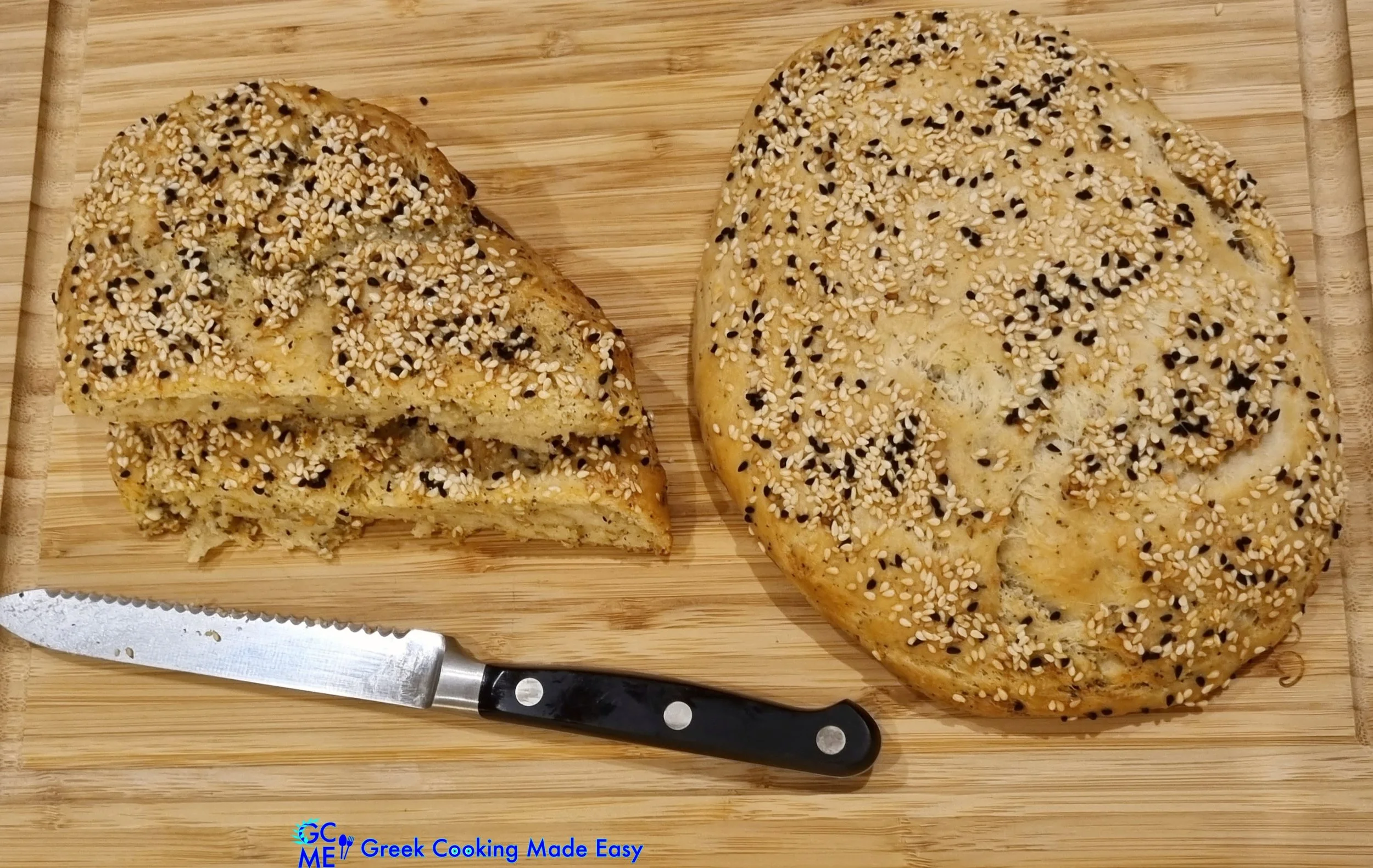 Greek Feta Cheese Bread aka Tiropsomo — Greek Cooking Made Easy