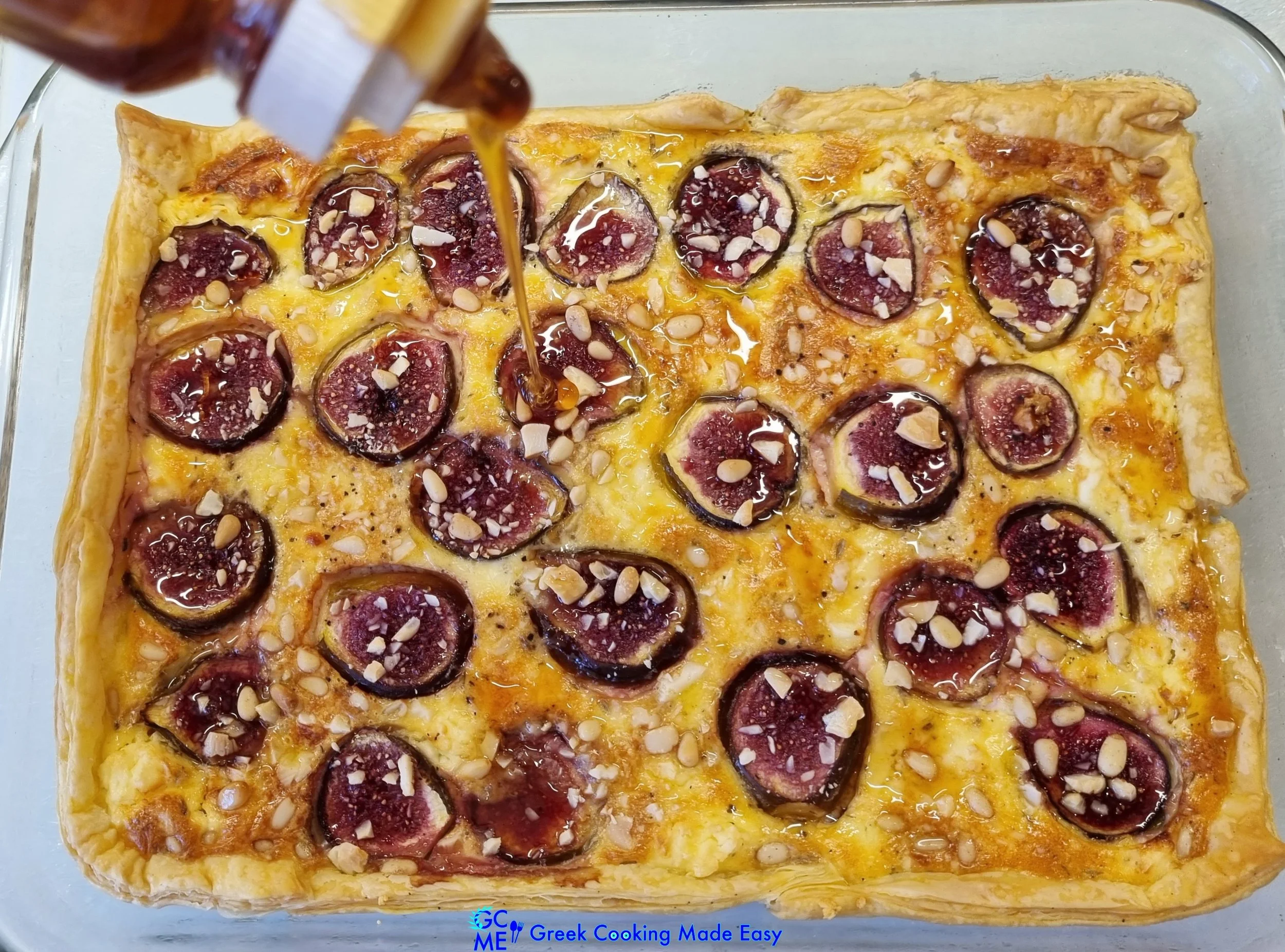 Puff Pastry Tart with Figs and Feta made easy — Greek Cooking Made Easy