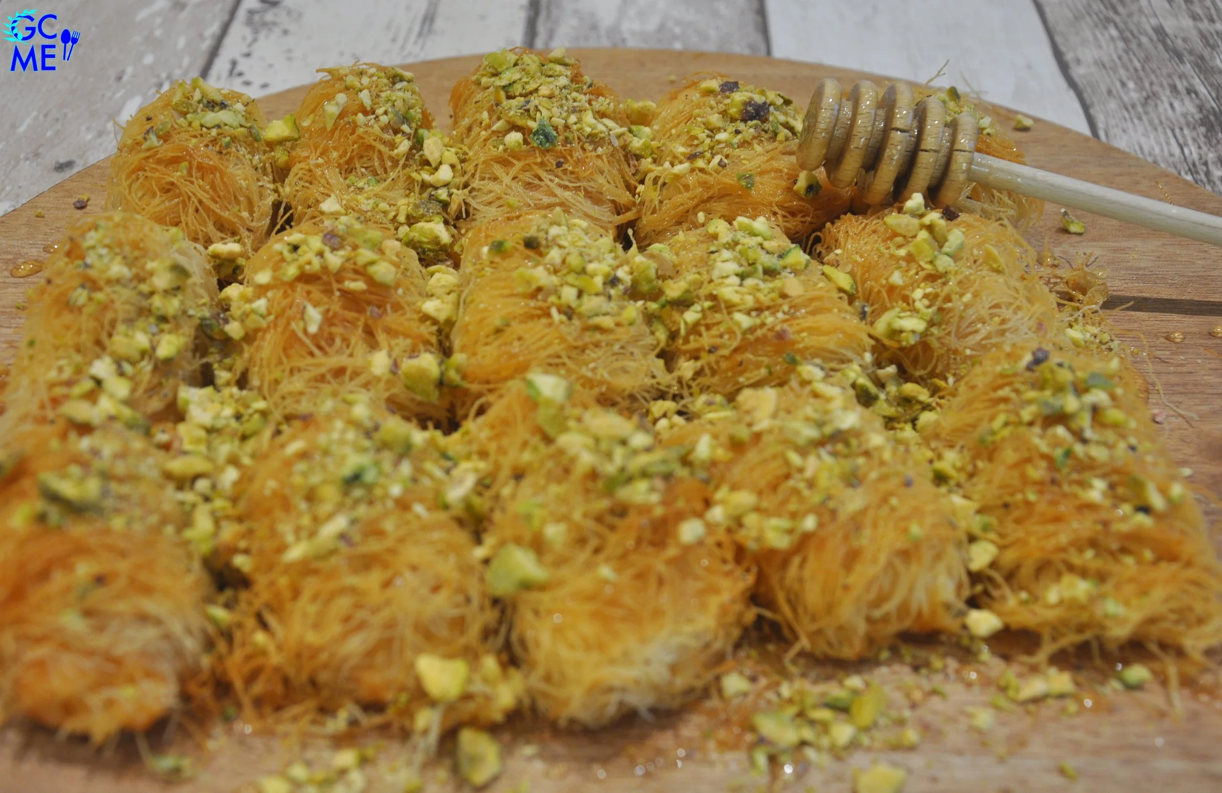 Greek Savory Kadaifi or Kataifi Rolls with Cheese and Honey — Greek ...