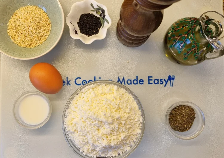 Greek Feta Cheese Bread aka Tiropsomo — Greek Cooking Made Easy