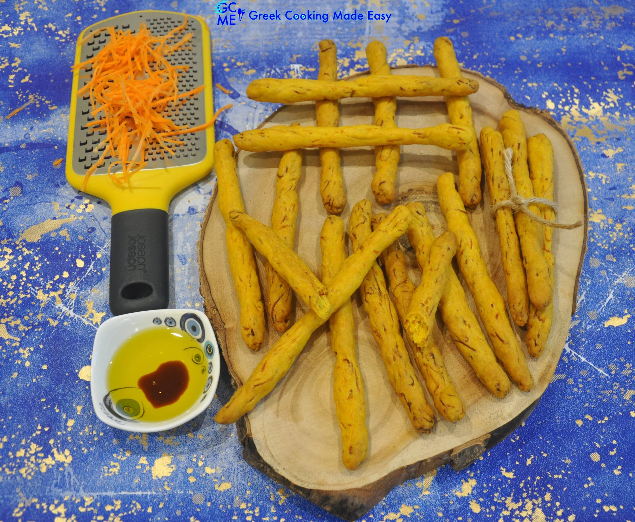 Homemade Greek Carrot Breadsticks aka Kritsinia with 5 ingredients ...
