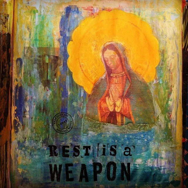 Rest is a Weapon — Visual Journal Studio