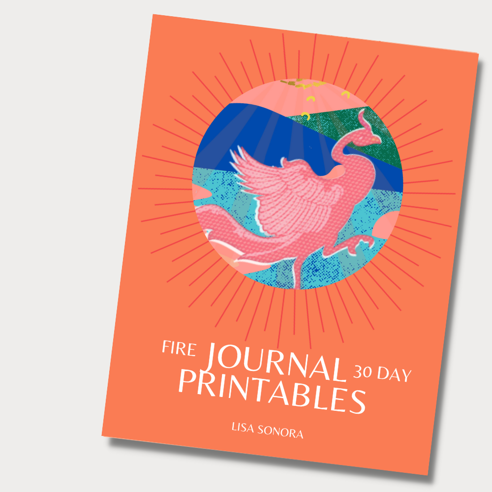 FIRE: 30 Day Journal Printables — Visual Journal Studio