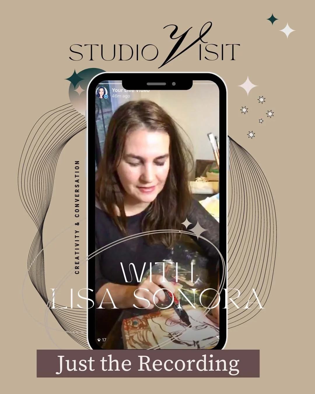 Studio Visit with Lisa Sonora — Visual Journal Studio
