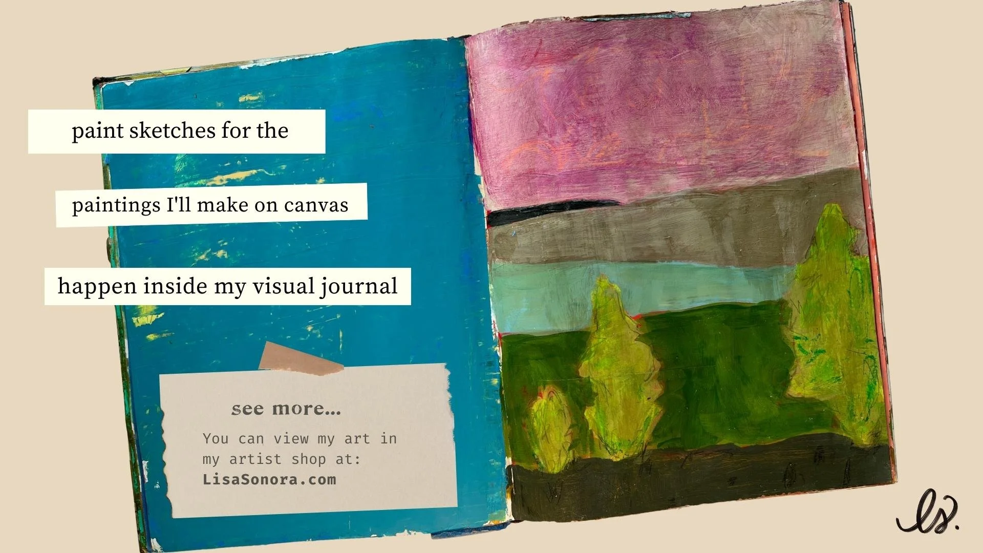 Sketchbook Tour: Lisa Sonora’s Visual Journal for Painting Practice ...