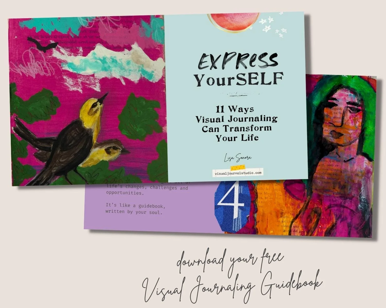 How I Visual Journal in a Daily Agenda — Visual Journal Studio