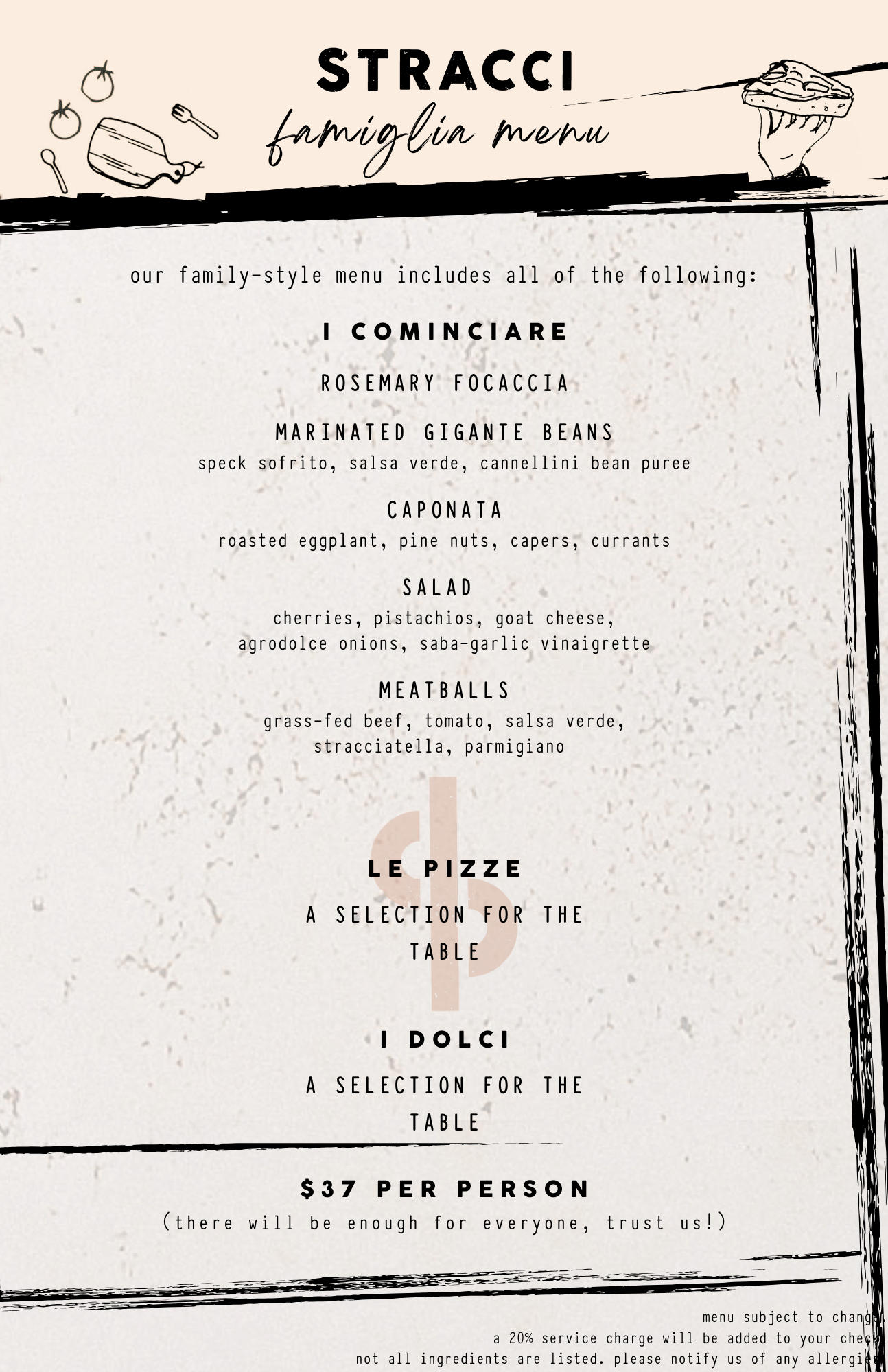 Reservations — Stracci Pizza