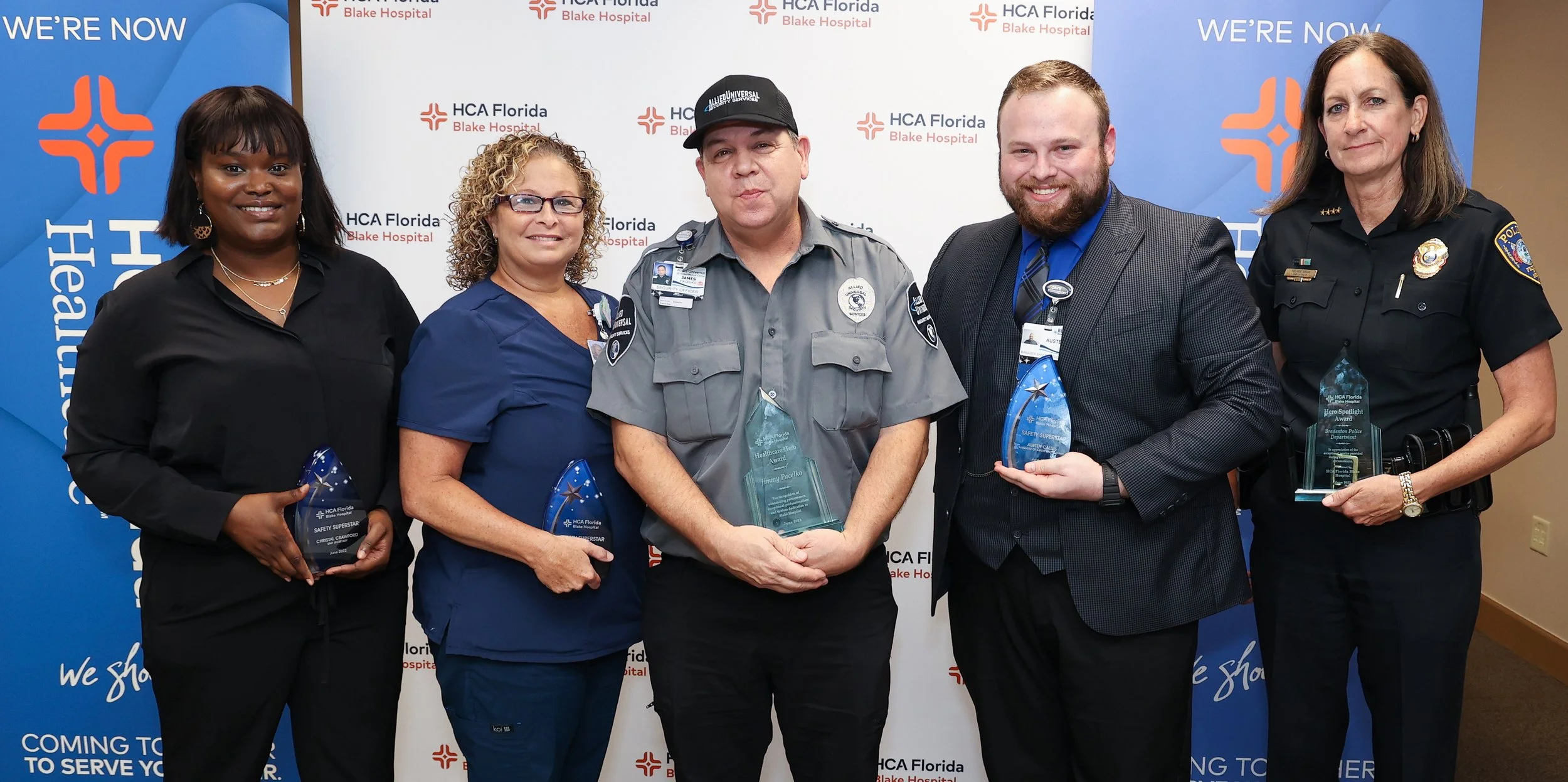 Blake Hospital Security Officer honored for bravery in confronting ...