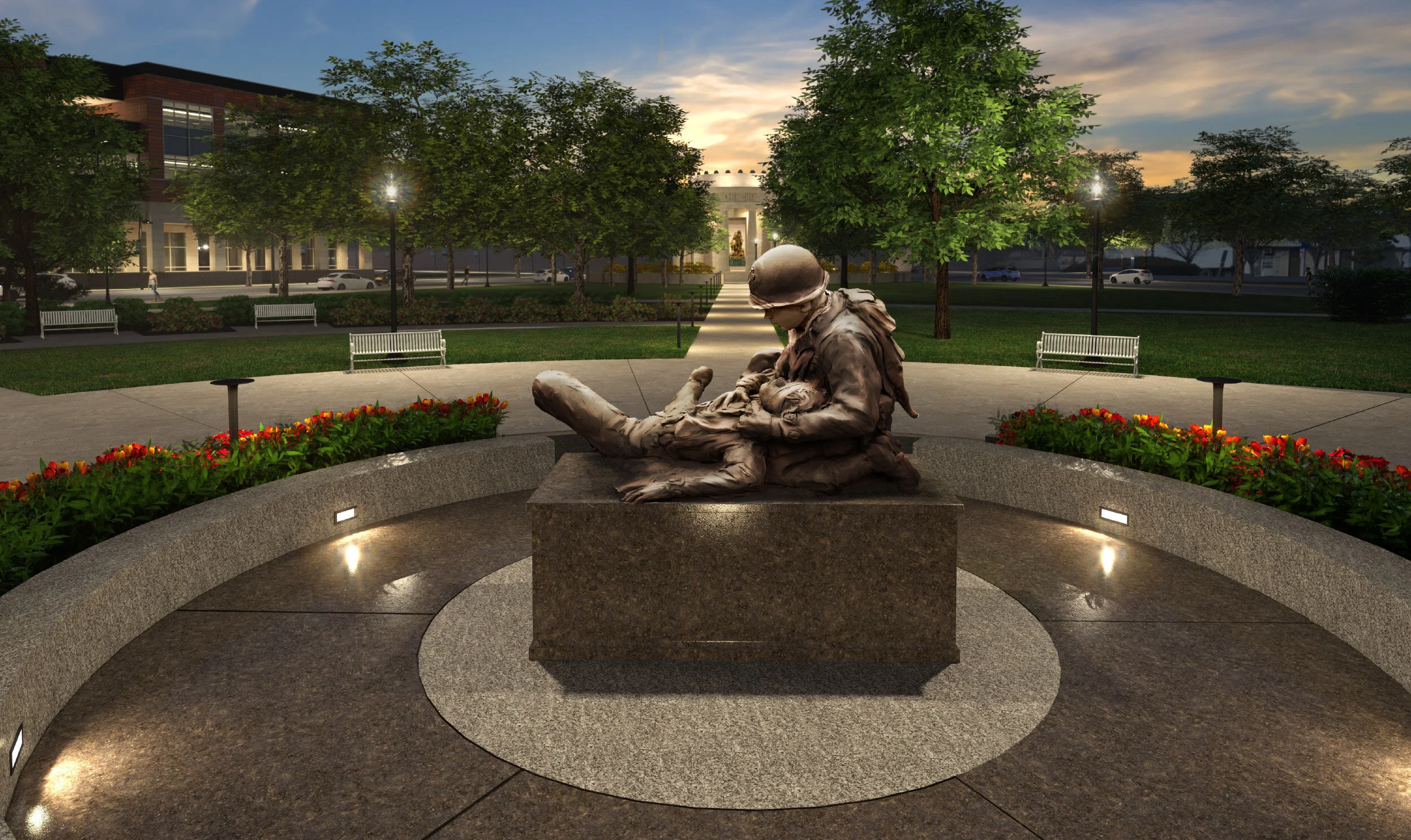 About the Memorial — Bernie Friedenberg World War II Memorial