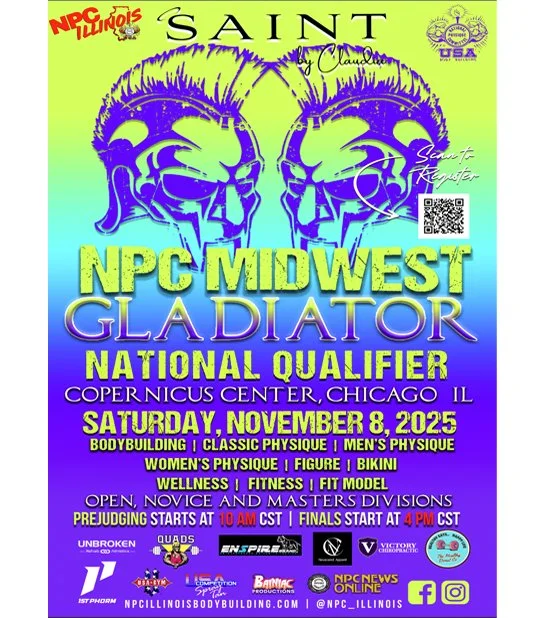 NPC Midwest Gladiator — NPC Illinois Bodybuilding