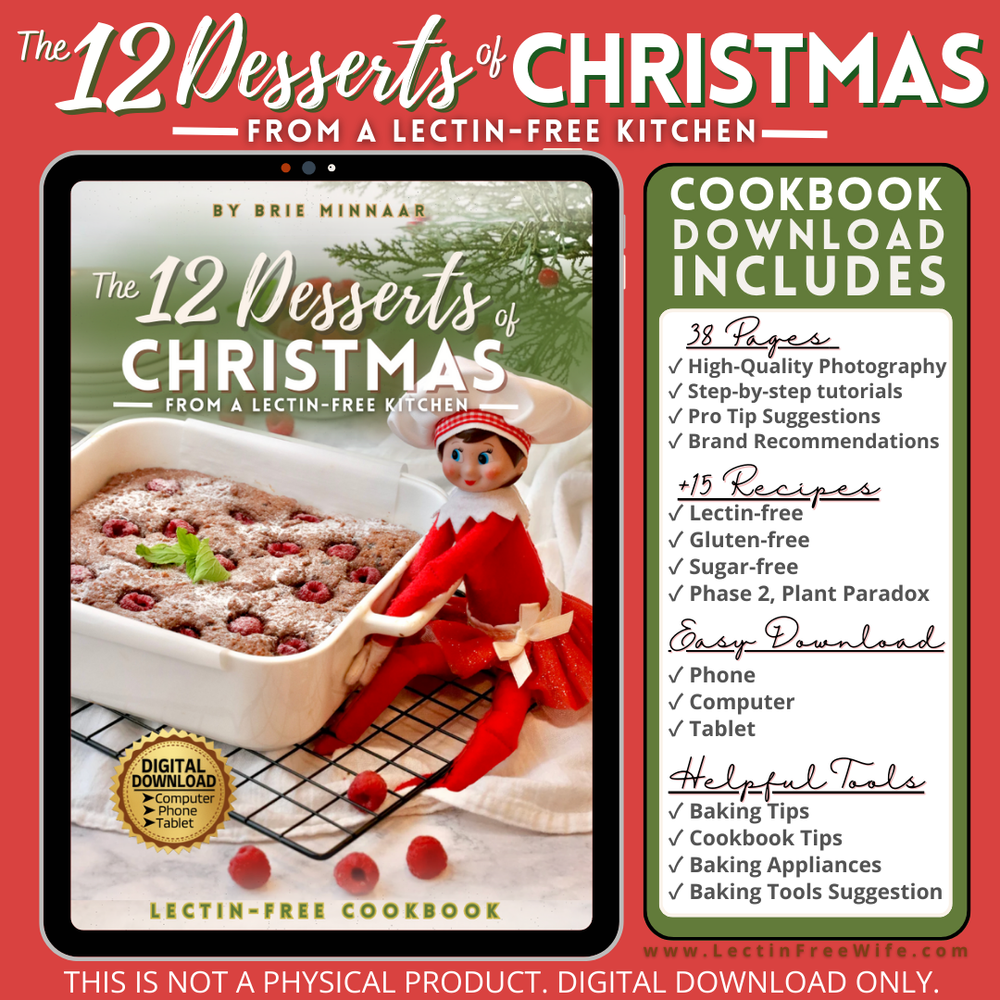 Lectin Free Wife - Gluten Free & Lectin Free Recipe Book Download