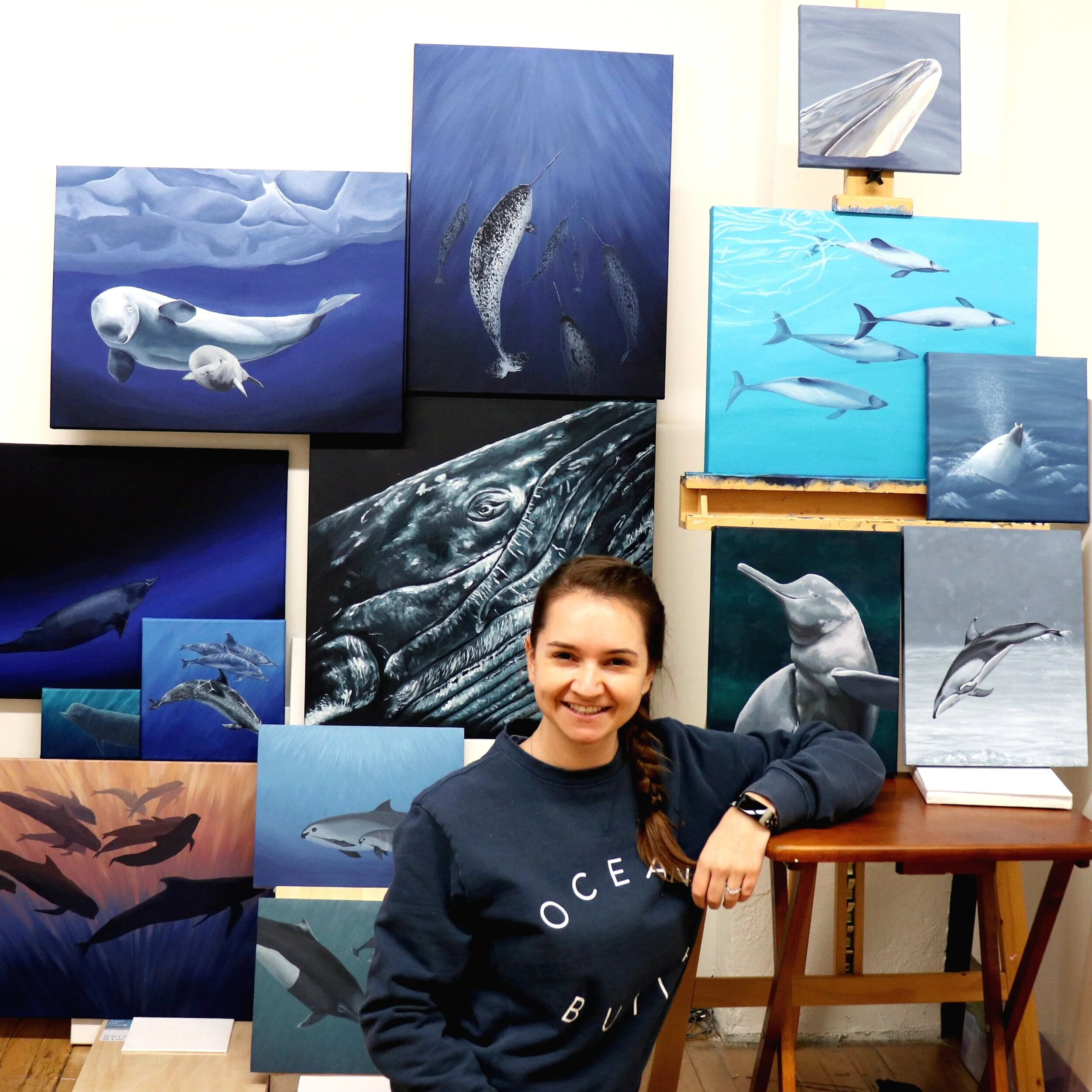 The Artist — Fine Art by Sarah McComb-Turbitt