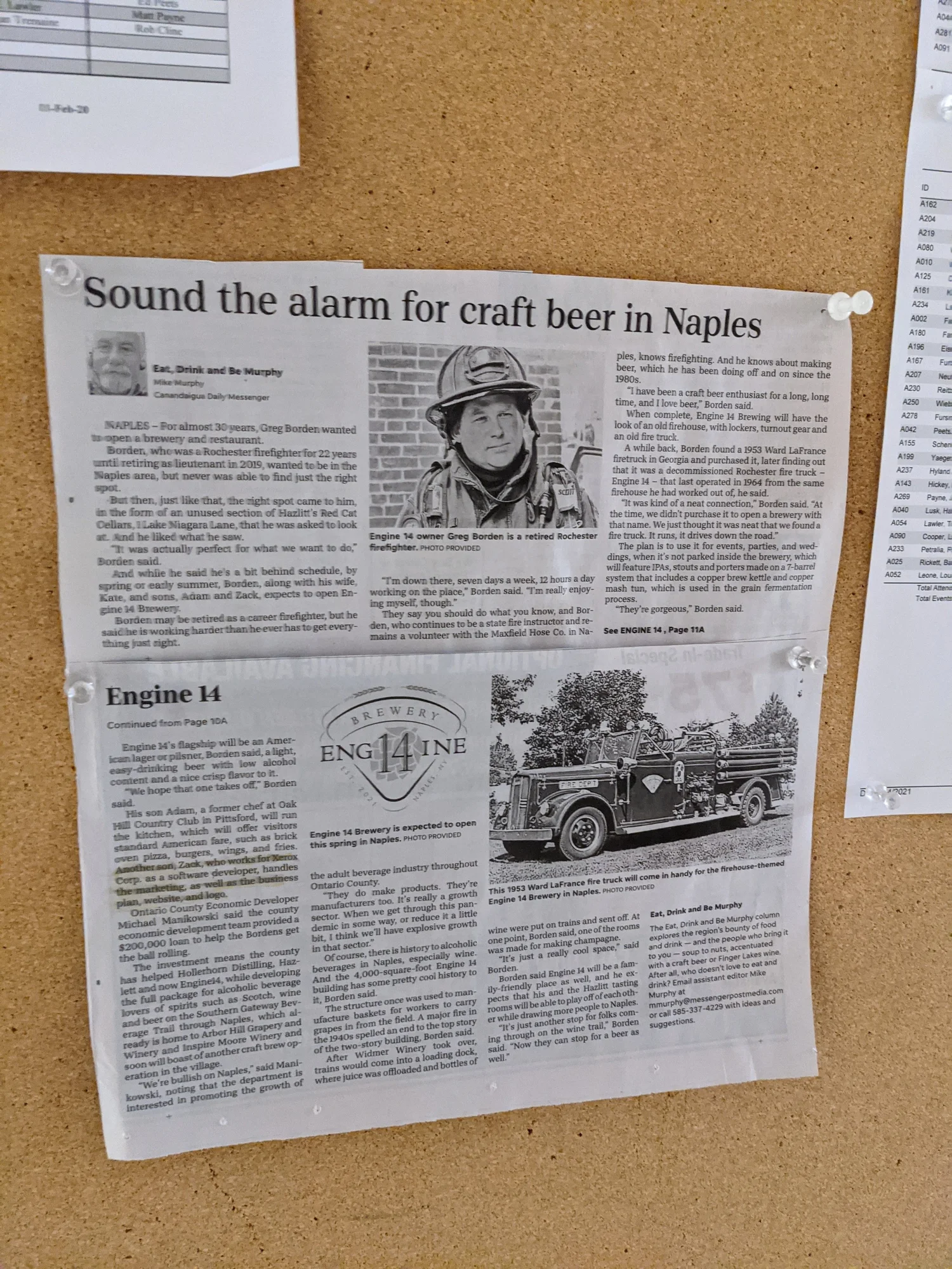 About Us — Engine 14 Brewery