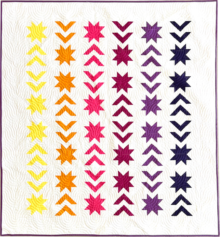 Sunset Star Quilt Pattern Launch — Sarah Jean Makes