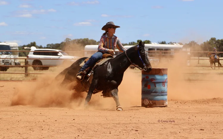 Denim & Lace Barrel Racing