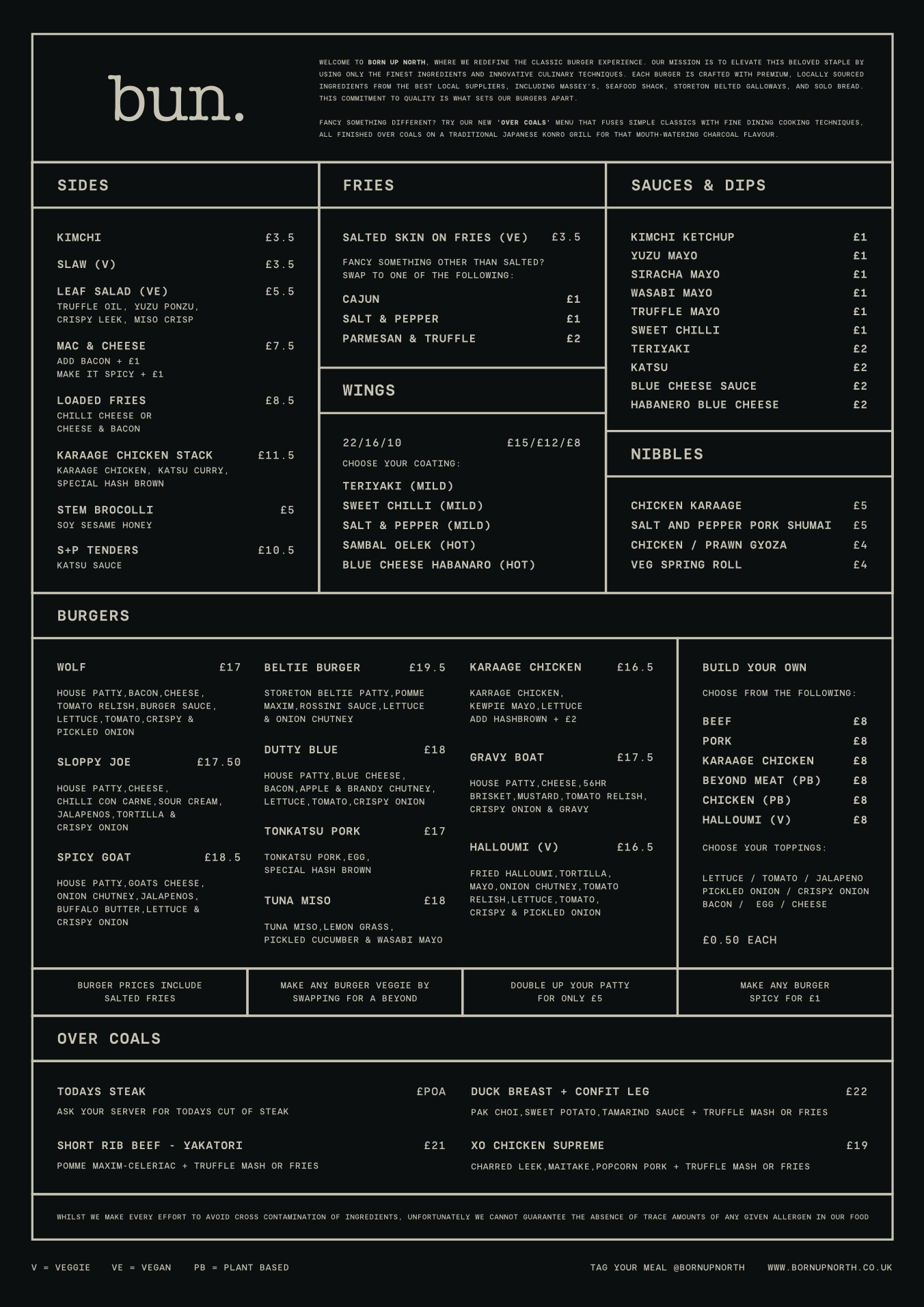 MENU — bun.