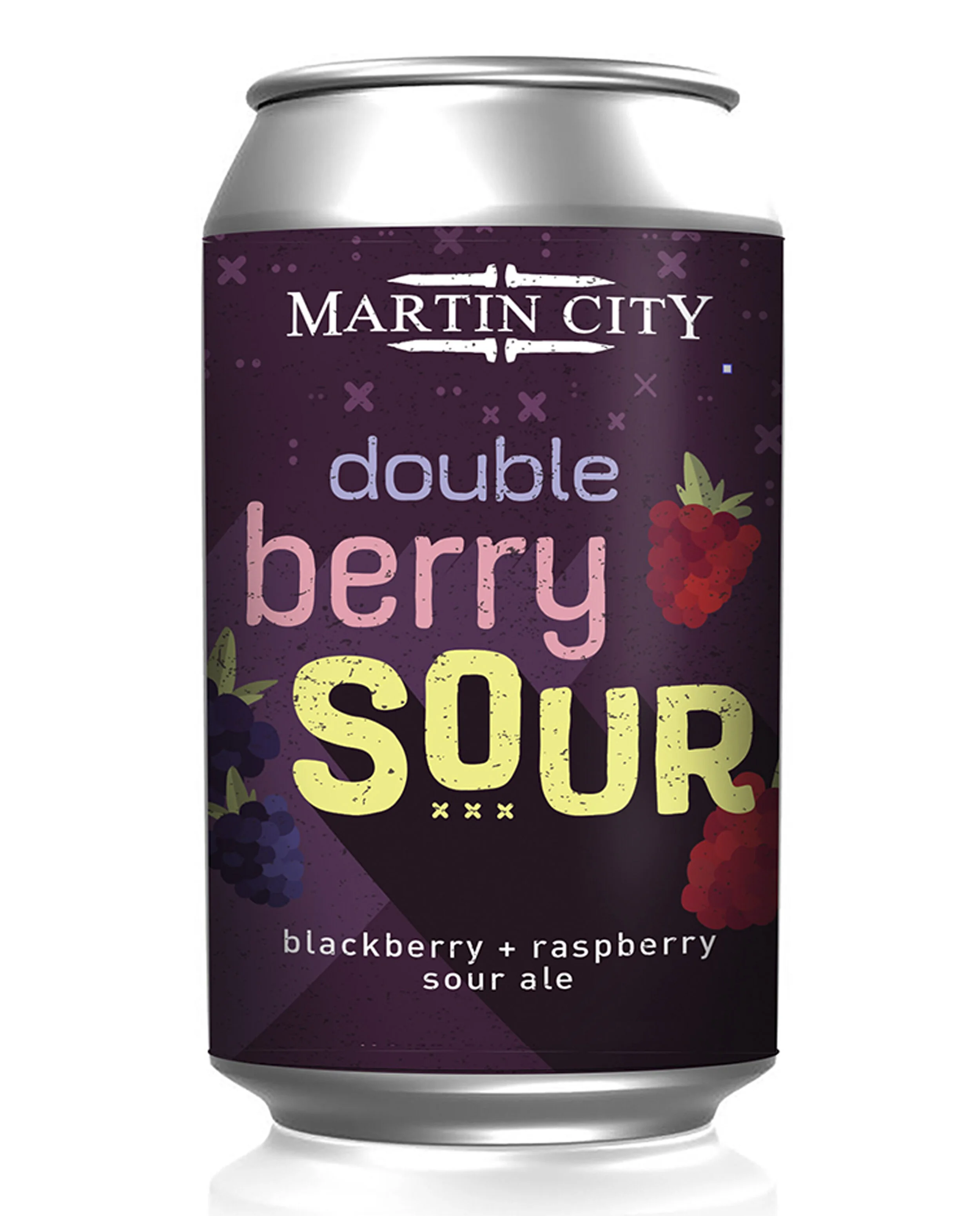 Double Berry Sour — Martin City Brewing Company