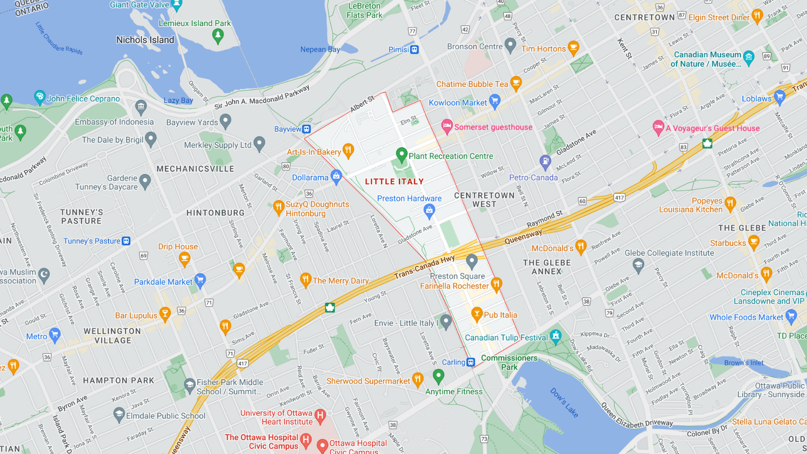 Little Italy - Neighbourhood Spotlight — New Purveyors - Ottawa Real ...