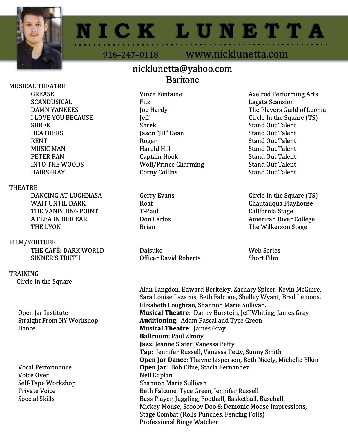 Gallery 1 — NICK LUNETTA