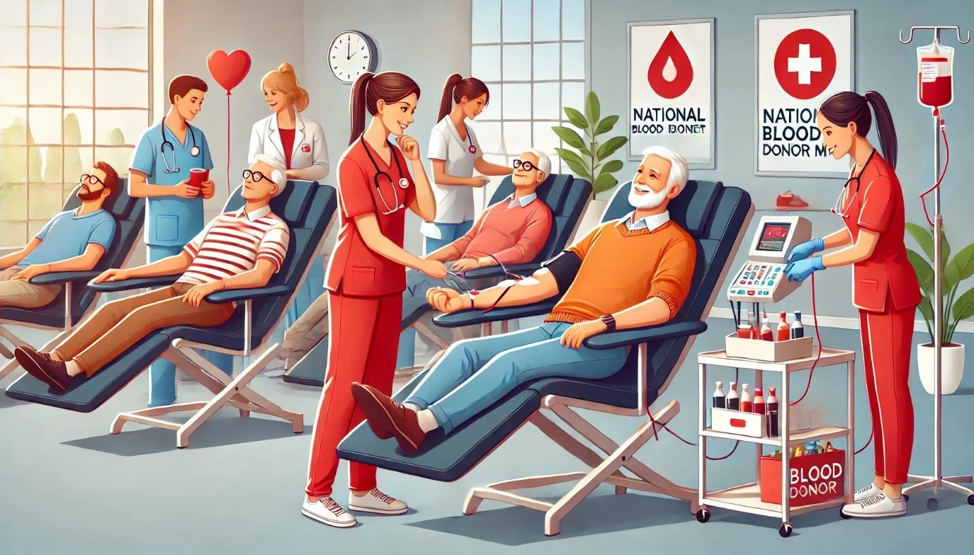 Can You Donate Blood Into Your 80s? What should seniors know before ...