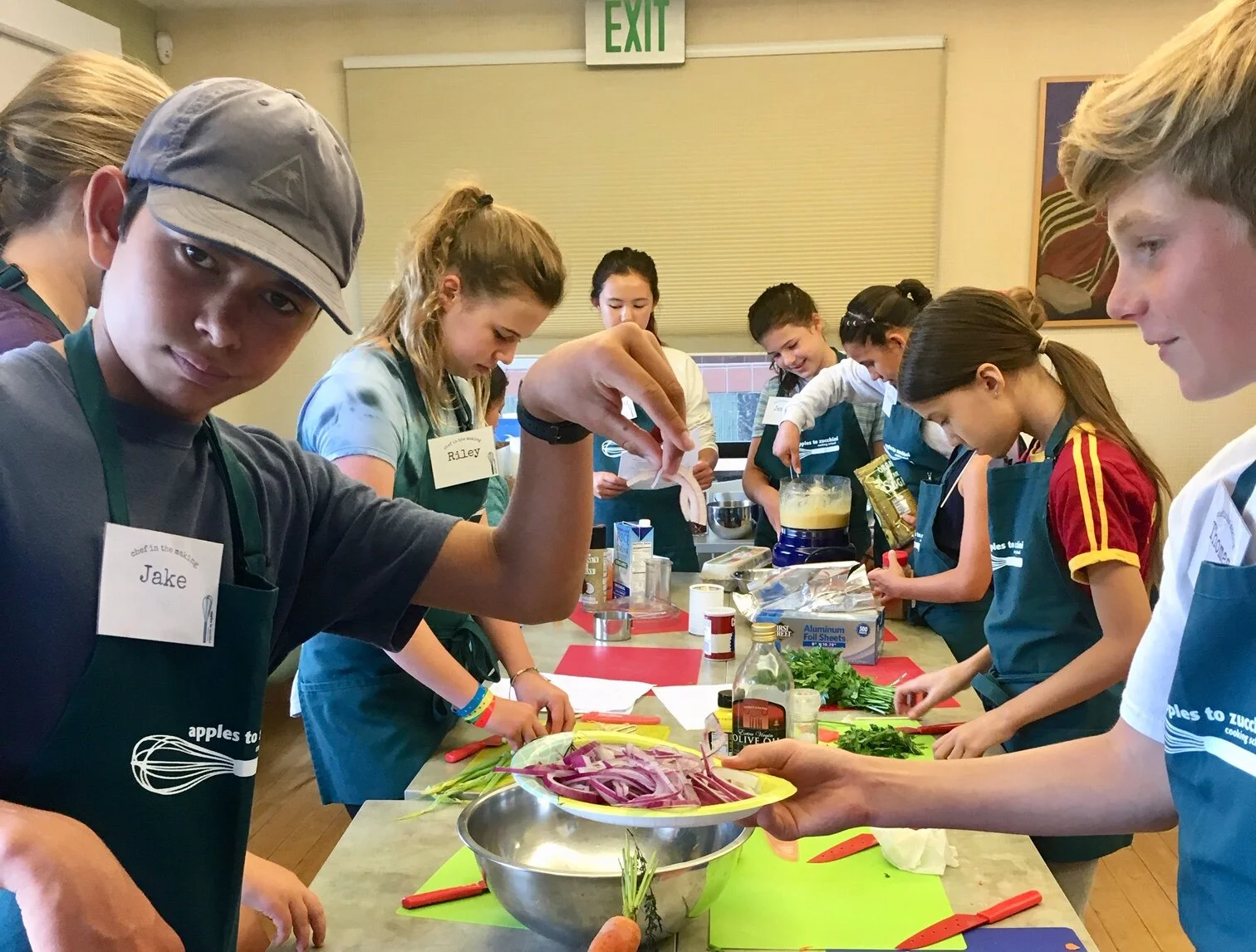 Apples to Zucchini Cooking School