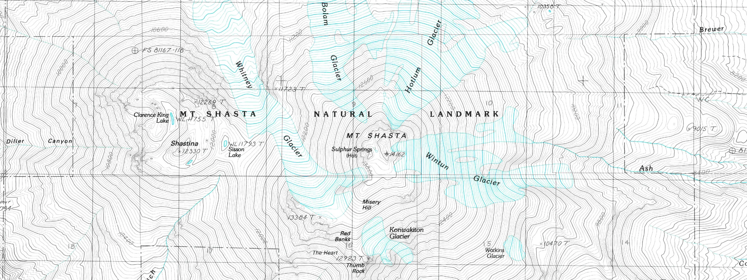 Mt. Shasta — Modern Terrain