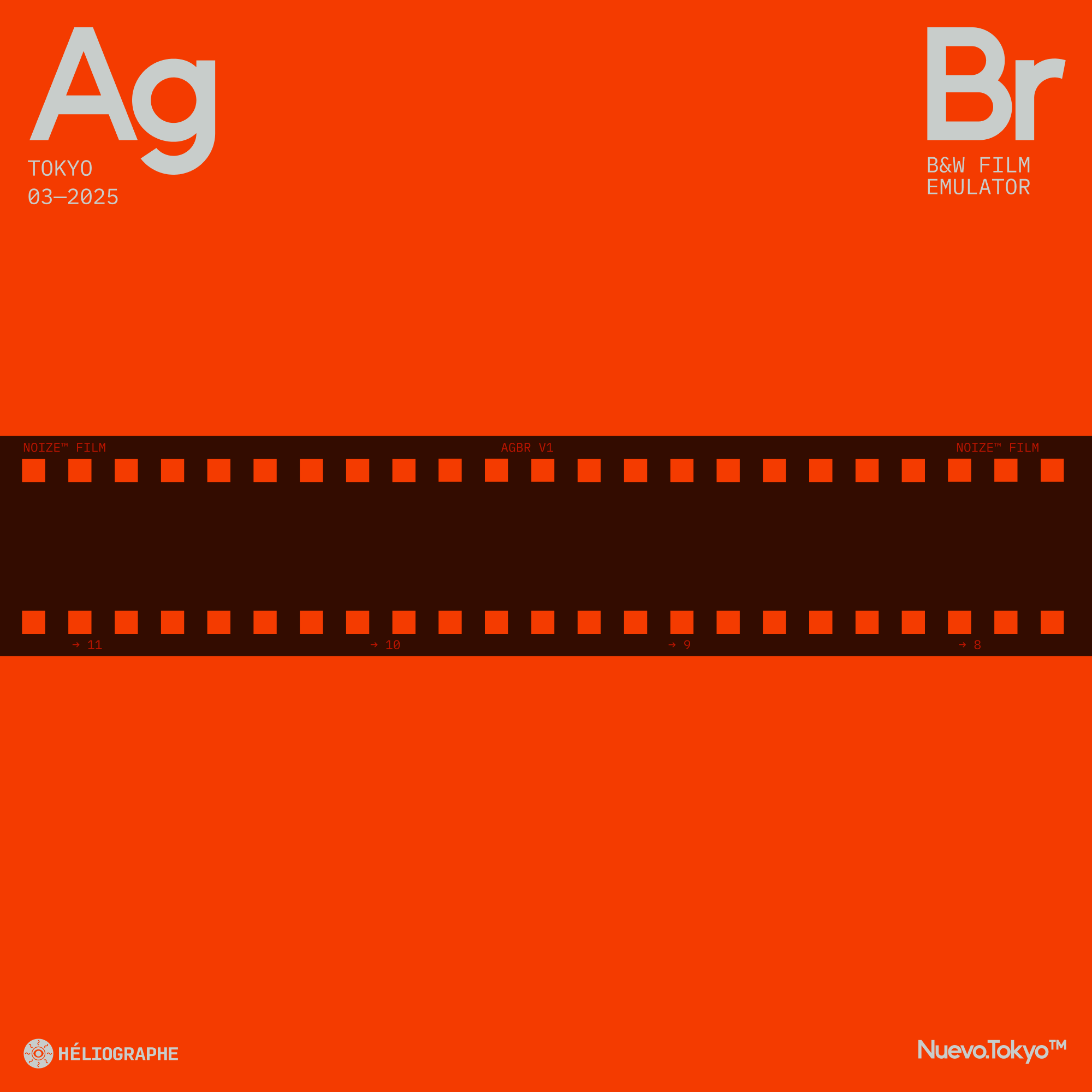AgBr — B&W Film Emulator — Nuevo.Tokyo™