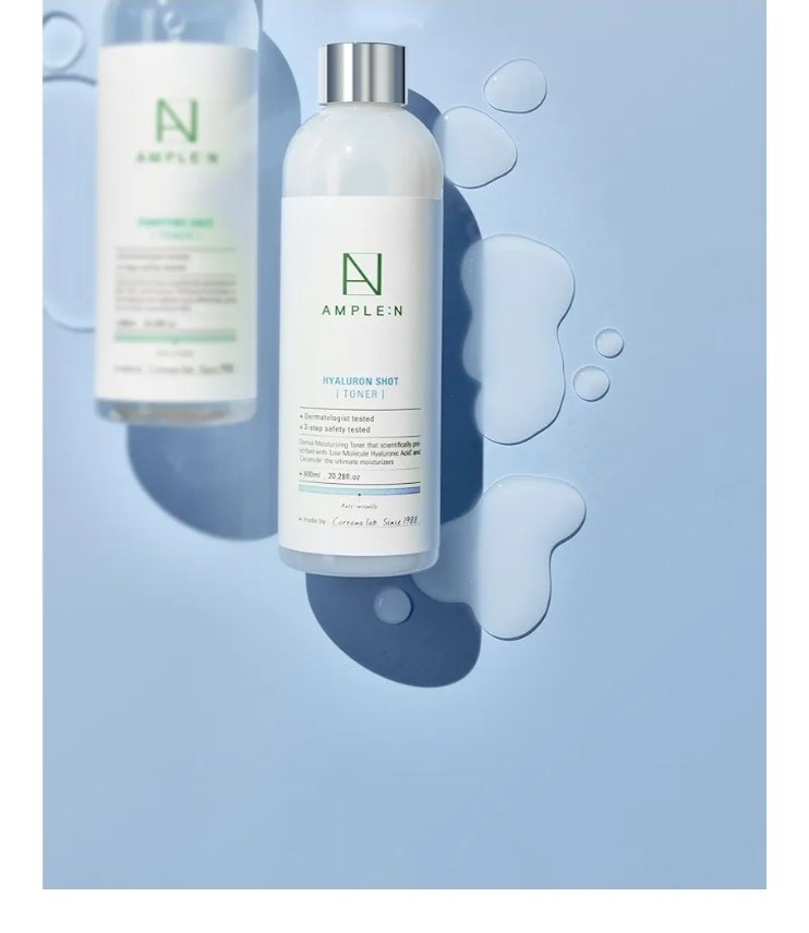 AMPLE:N Hyaluron Shot Toner - 600ml Big Size