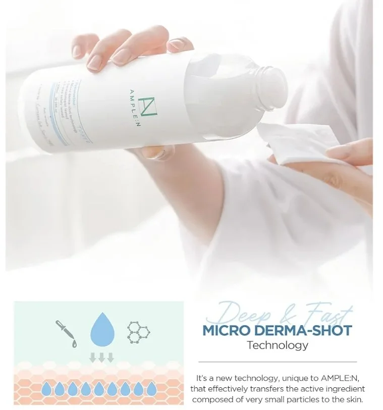 AMPLE:N Hyaluron Shot Toner - 600ml Big Size