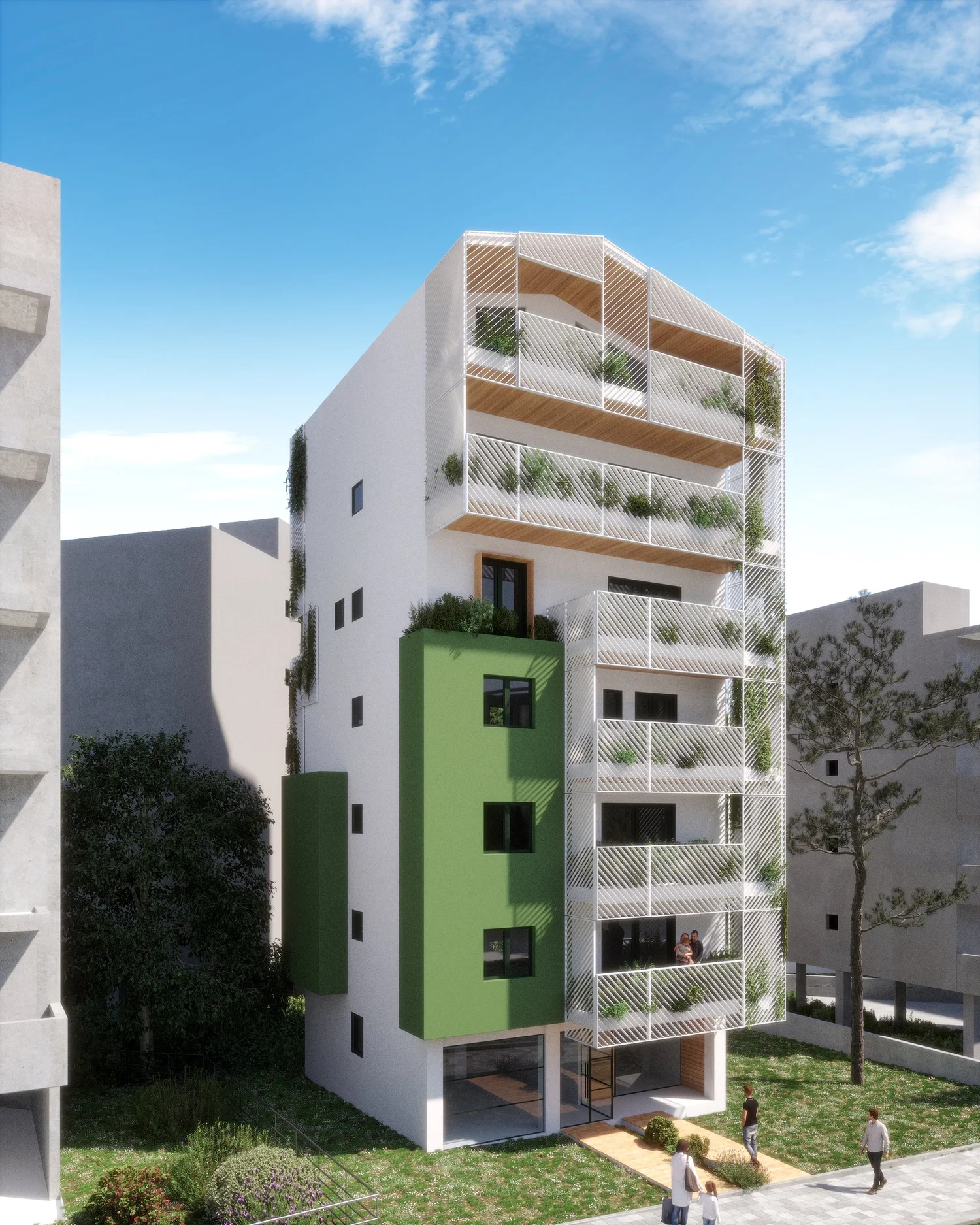 Apartment building 2 — K-Architects