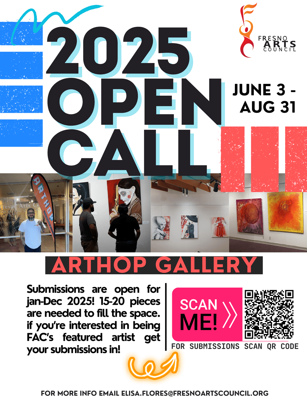 Open Calls for Artists — Fresno Arts Council