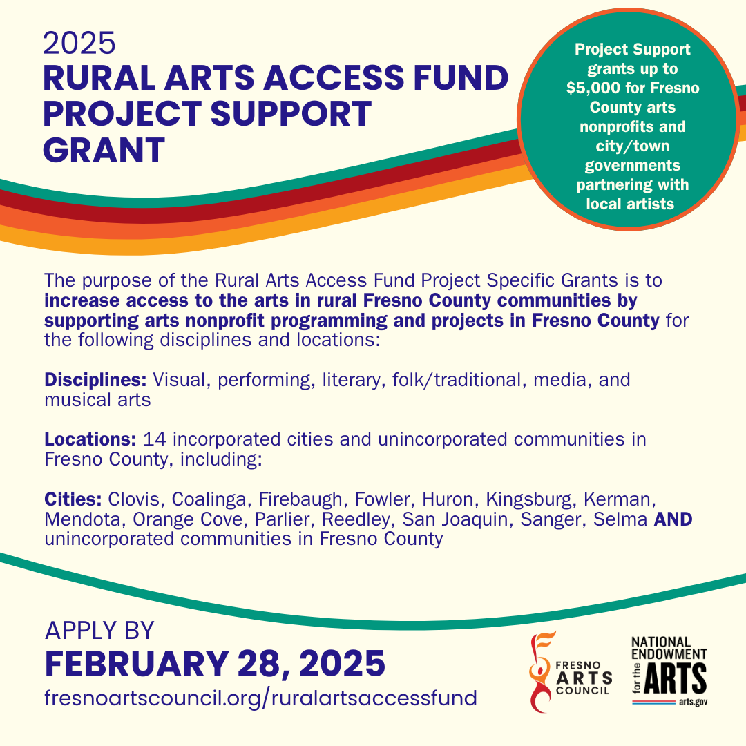 Rural Arts Access Fund — Fresno Arts Council