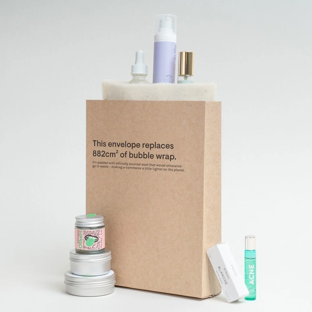 Wool Envelopes — Sustainable alternative to bubble mailers | Woola
