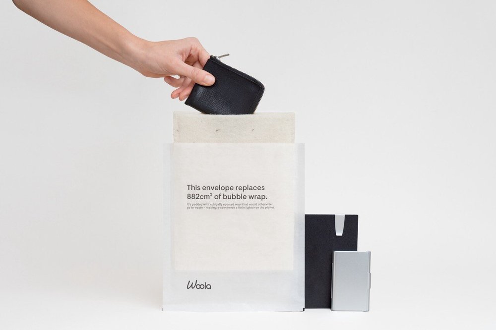 Woola | Sustainable Postal Packaging - Bubble Wrap Alternative