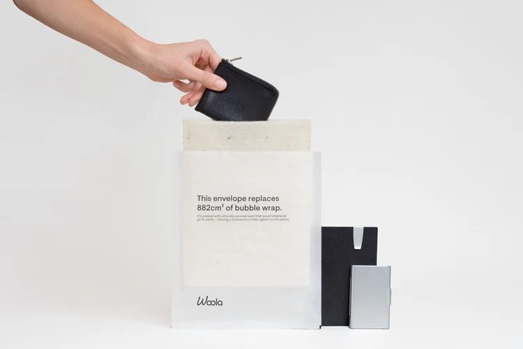 Woola | Sustainable Postal Packaging - Bubble Wrap Alternative