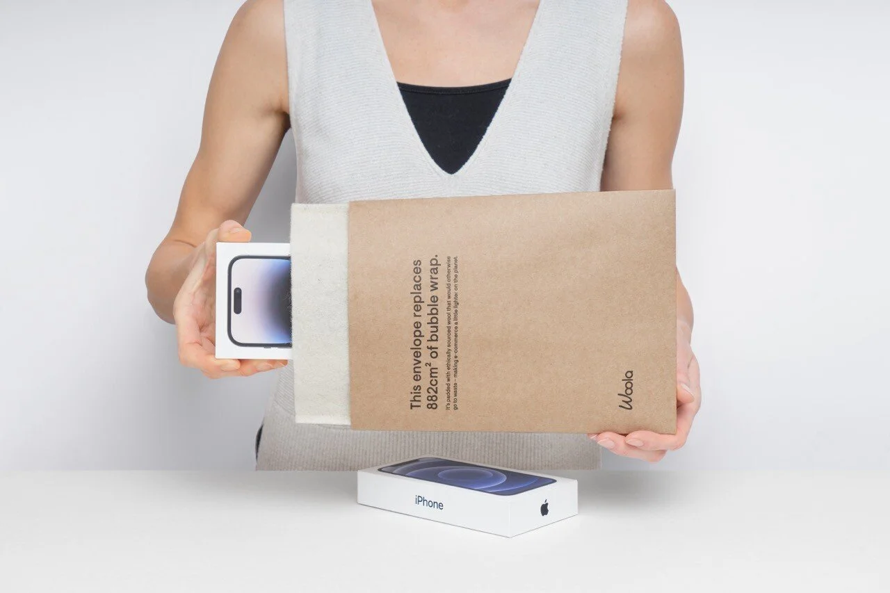Woola | Sustainable Postal Packaging - Bubble Wrap Alternative
