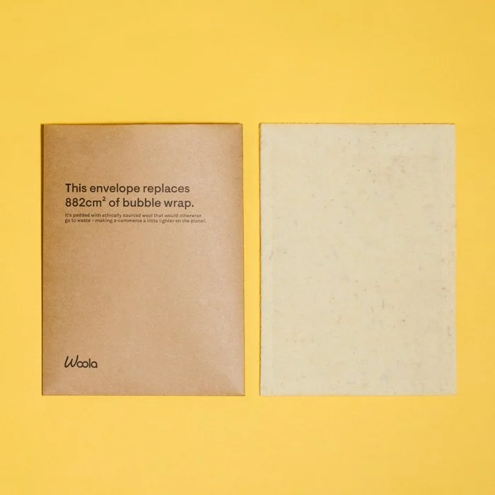 Wool Envelopes — Sustainable alternative to bubble mailers | Woola