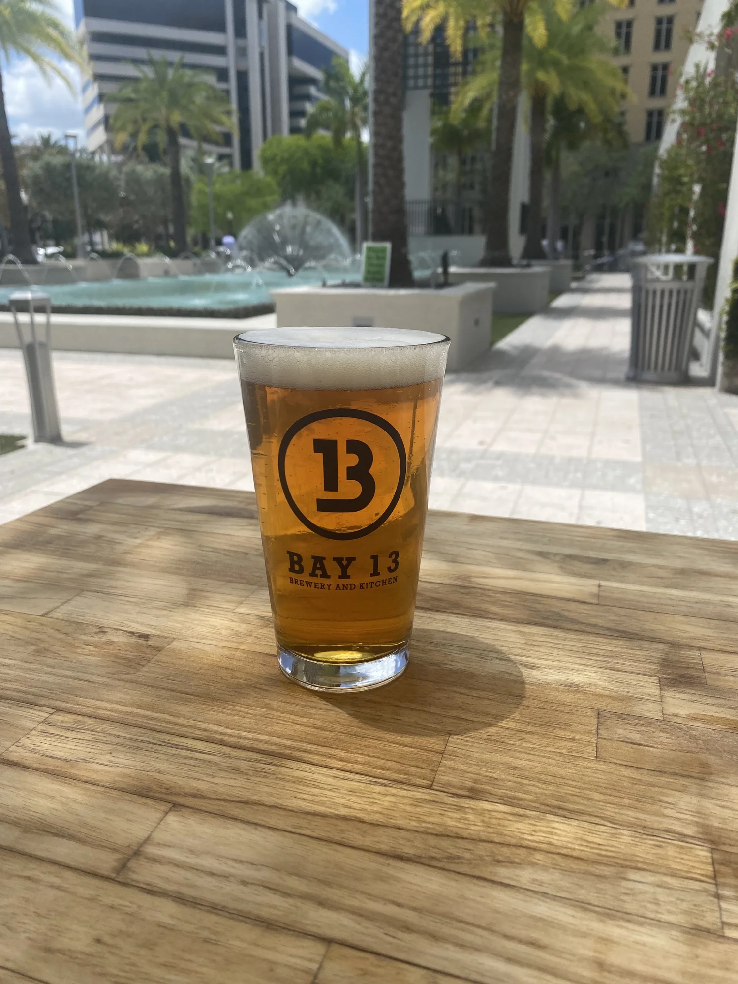 Deep Thought | Bright Pale Lager — Bay 13 Brewery & Kitchen