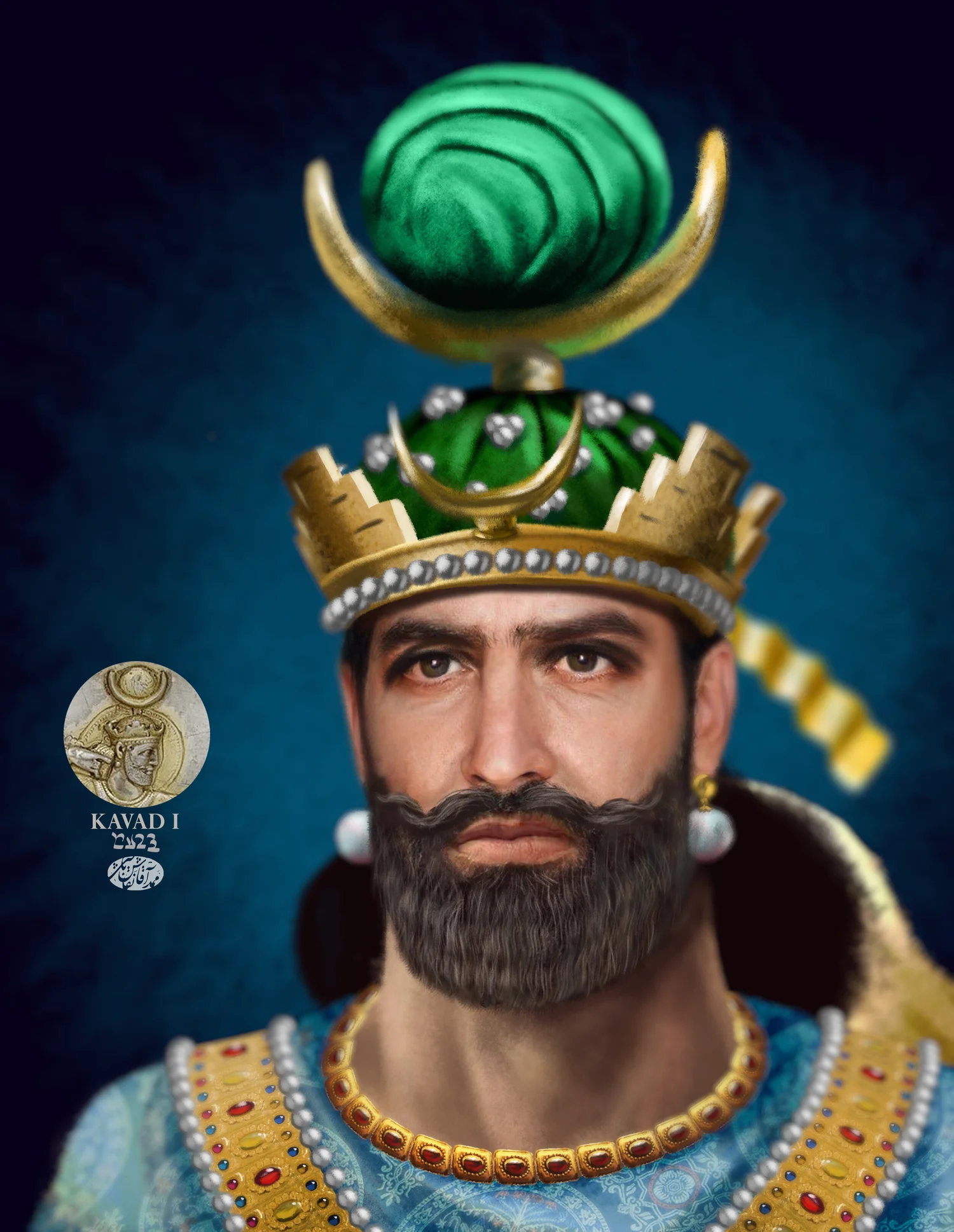 Sassanid King, Kavad I — Eranshahr