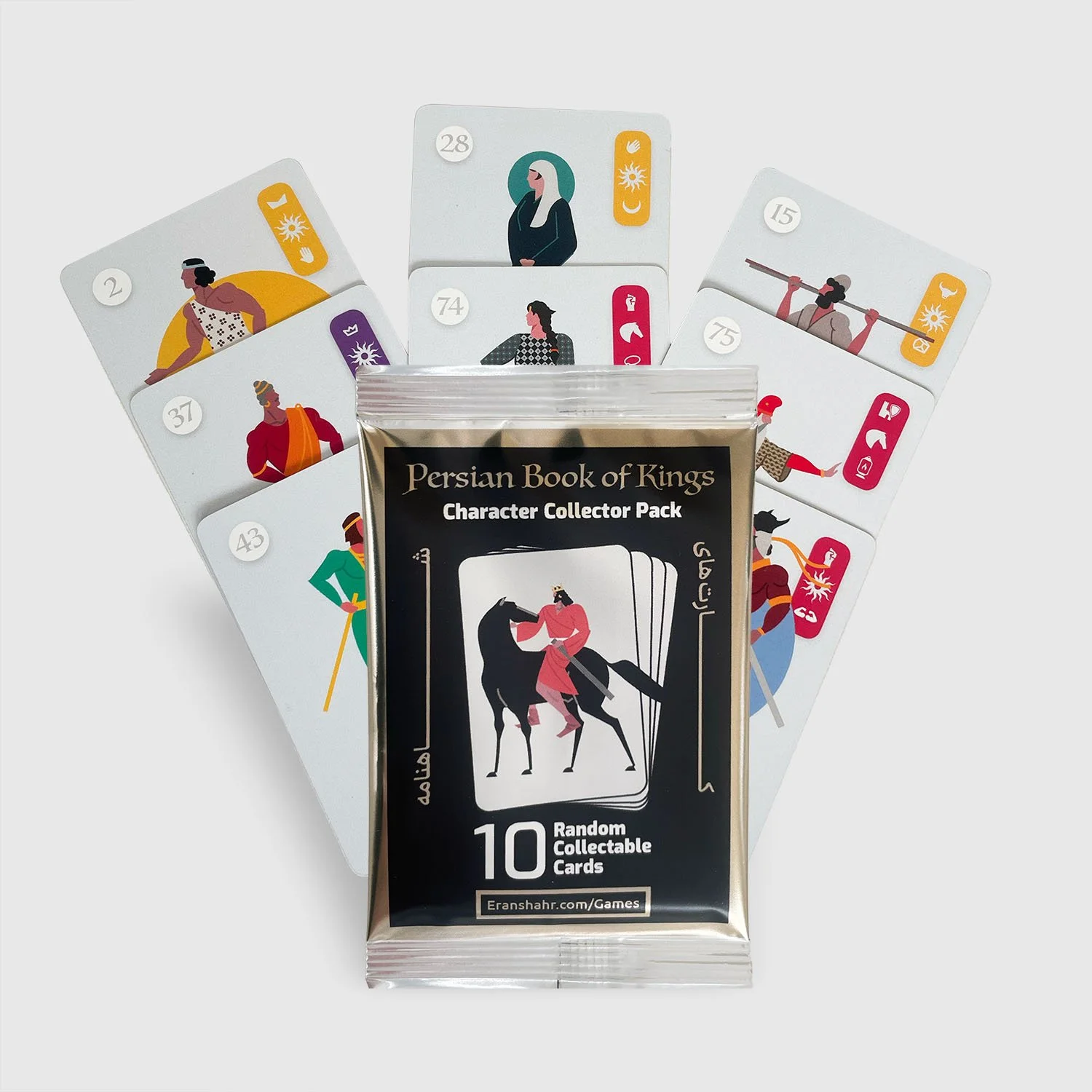 Persian Mythical Creatures Card Game — Eranshahr