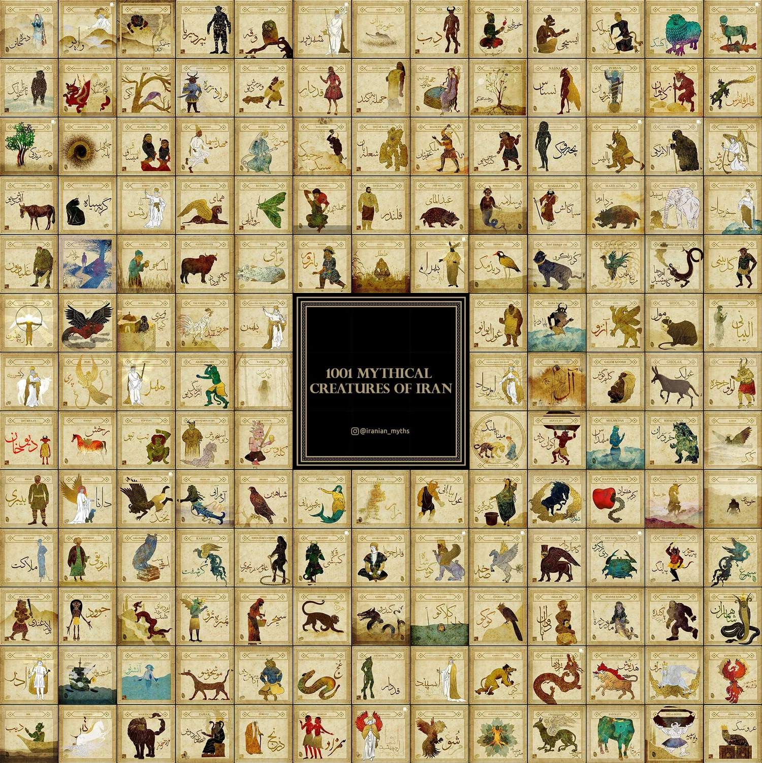 1001 Mythical Creatures — Eranshahr