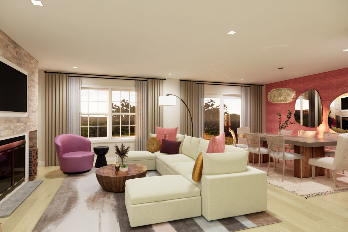 Project Reveal: A Colorfully Layered Home — Natura Interiors