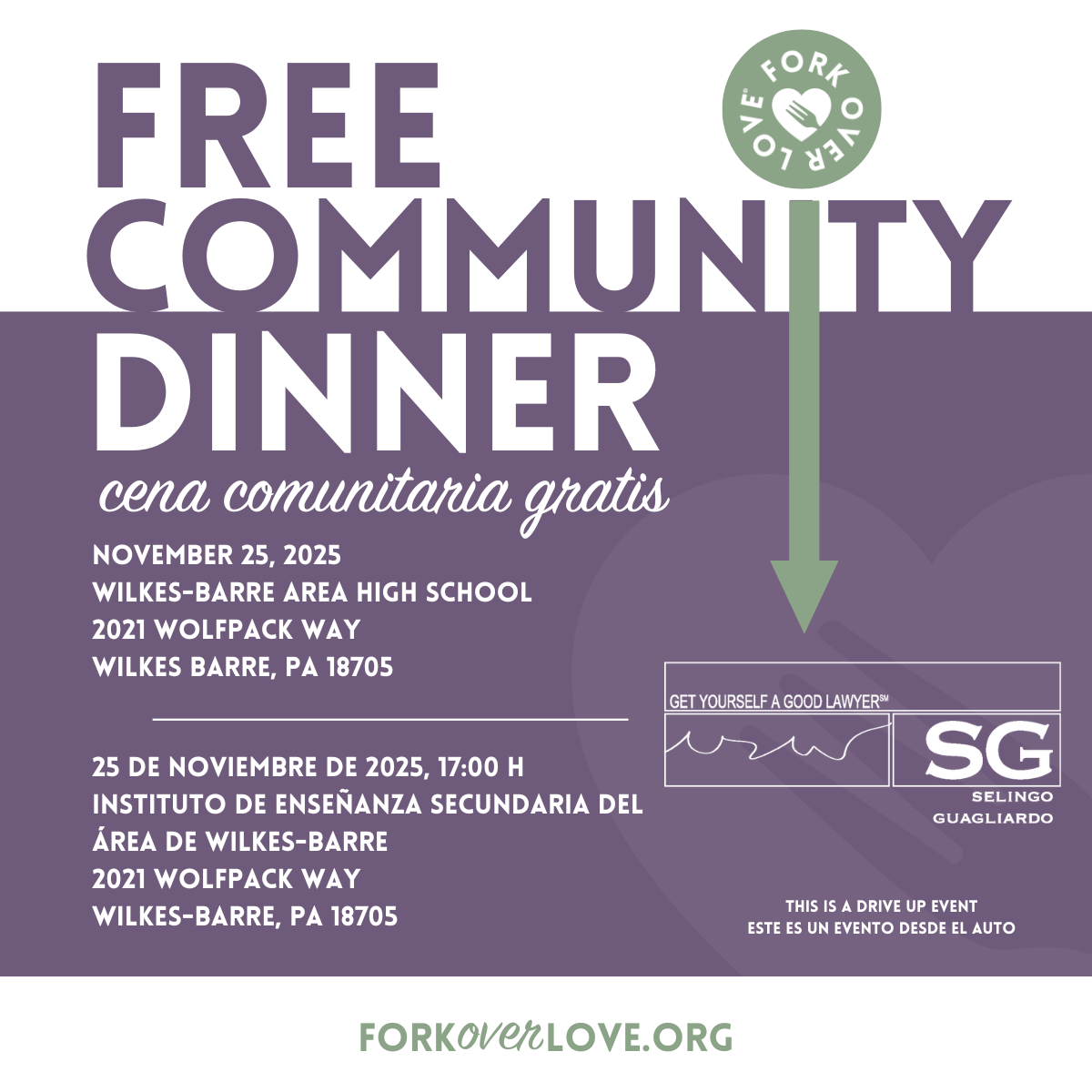 Find Free Food — Fork Over Love