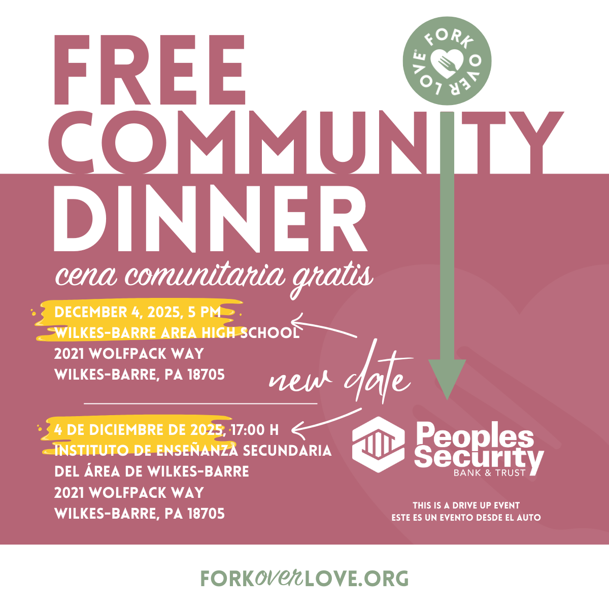 Find Free Food — Fork Over Love